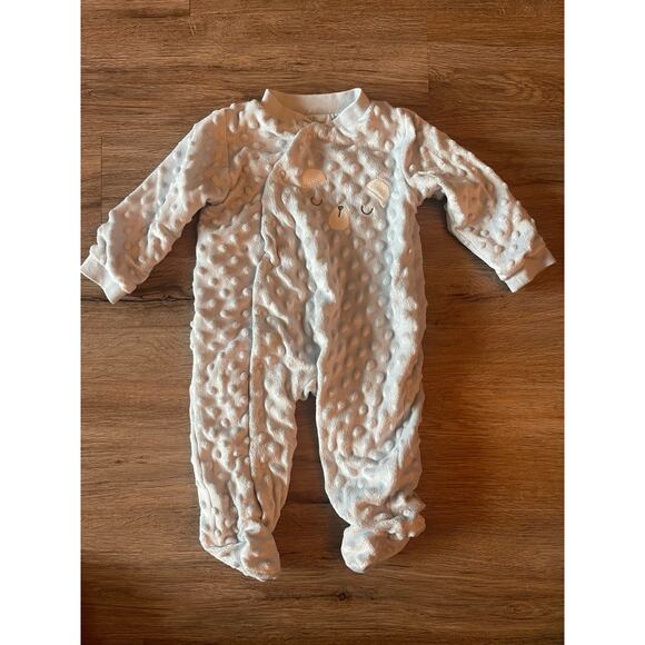 Kyle & Deena | One Pieces | Kyle Deena Sleeper Blue Bear Minky One Piece Very Soft Size 69 ...